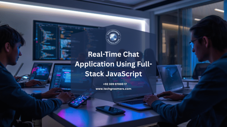 How to Build a Real-Time Chat Application Using Full-Stack JavaScript | TechGroomers ...